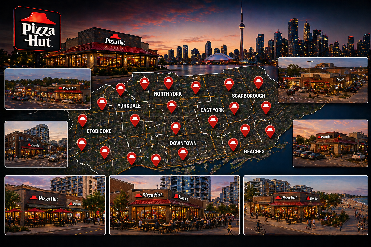 Pizza Hut Toronto Locations | Find Nearby Pizza Hut in Toronto